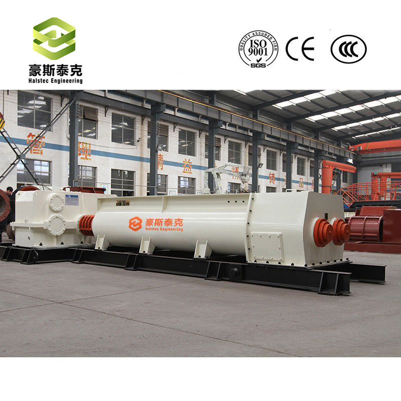 SJJ3600*420 เครื่องผสมบดแรง เครื่องทําอิฐดิน ความจุสูง 50-60 M3/Hr